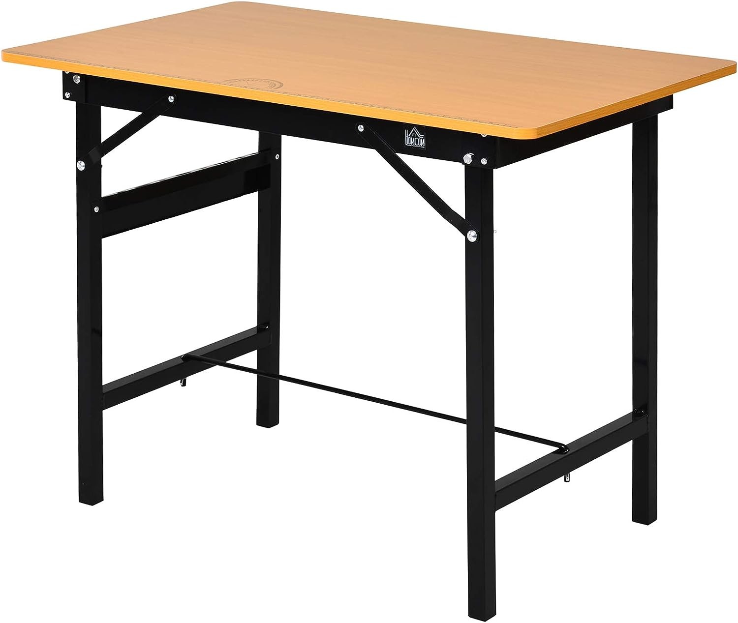 Steel Frame Foldable Work Bench Heavy Duty Workstation With Ruler ...